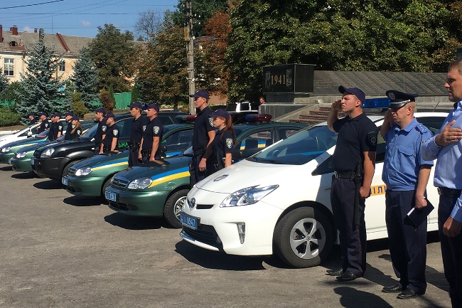 New methods for policing in two district police stations in Kyiv oblast ...