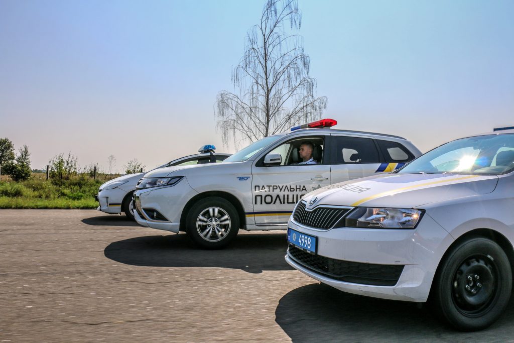Ukraine’s first patrol police driving instructors ready to train their ...