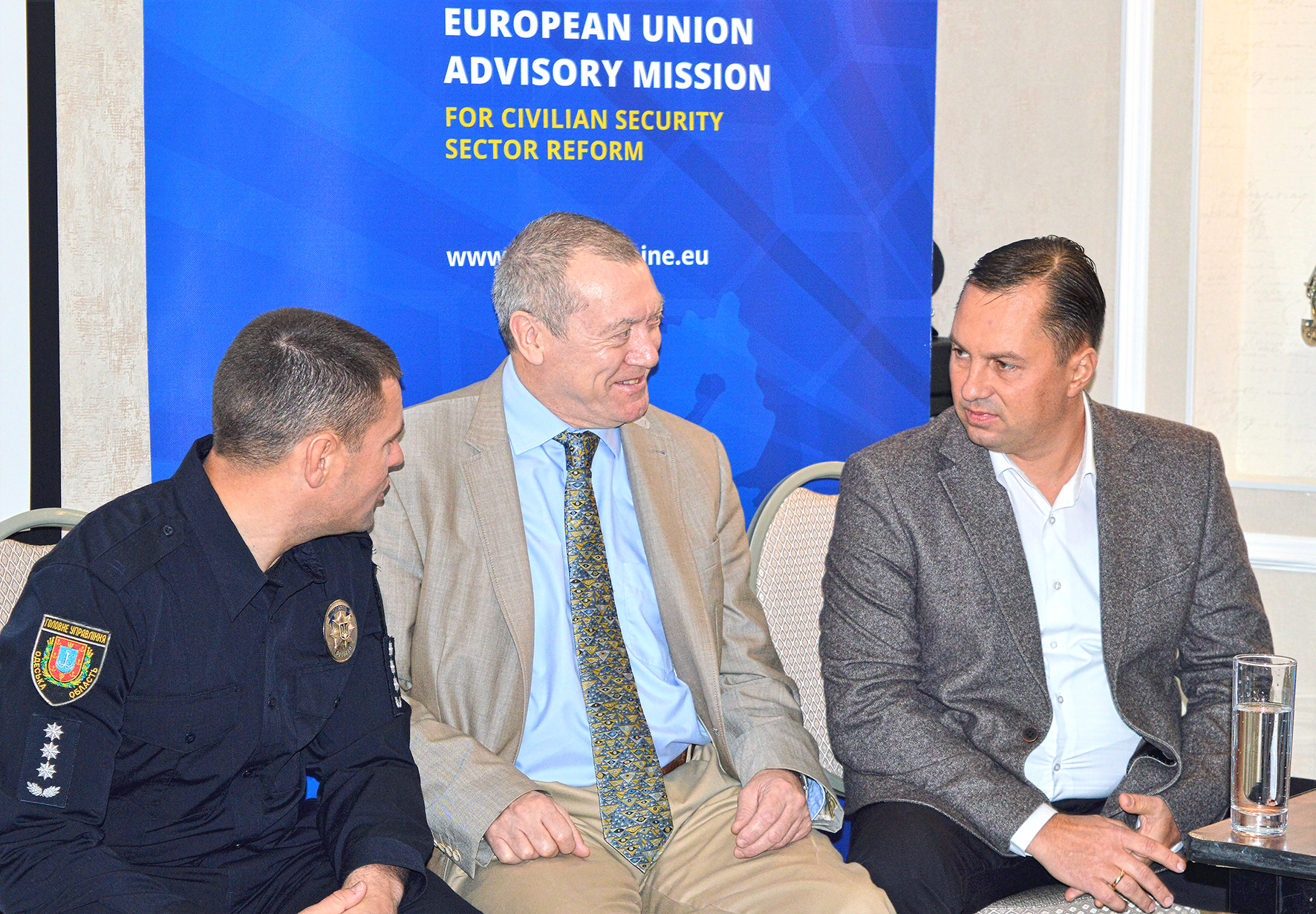 Optimism for dialogue policing trainees in Odesa after approval of ...