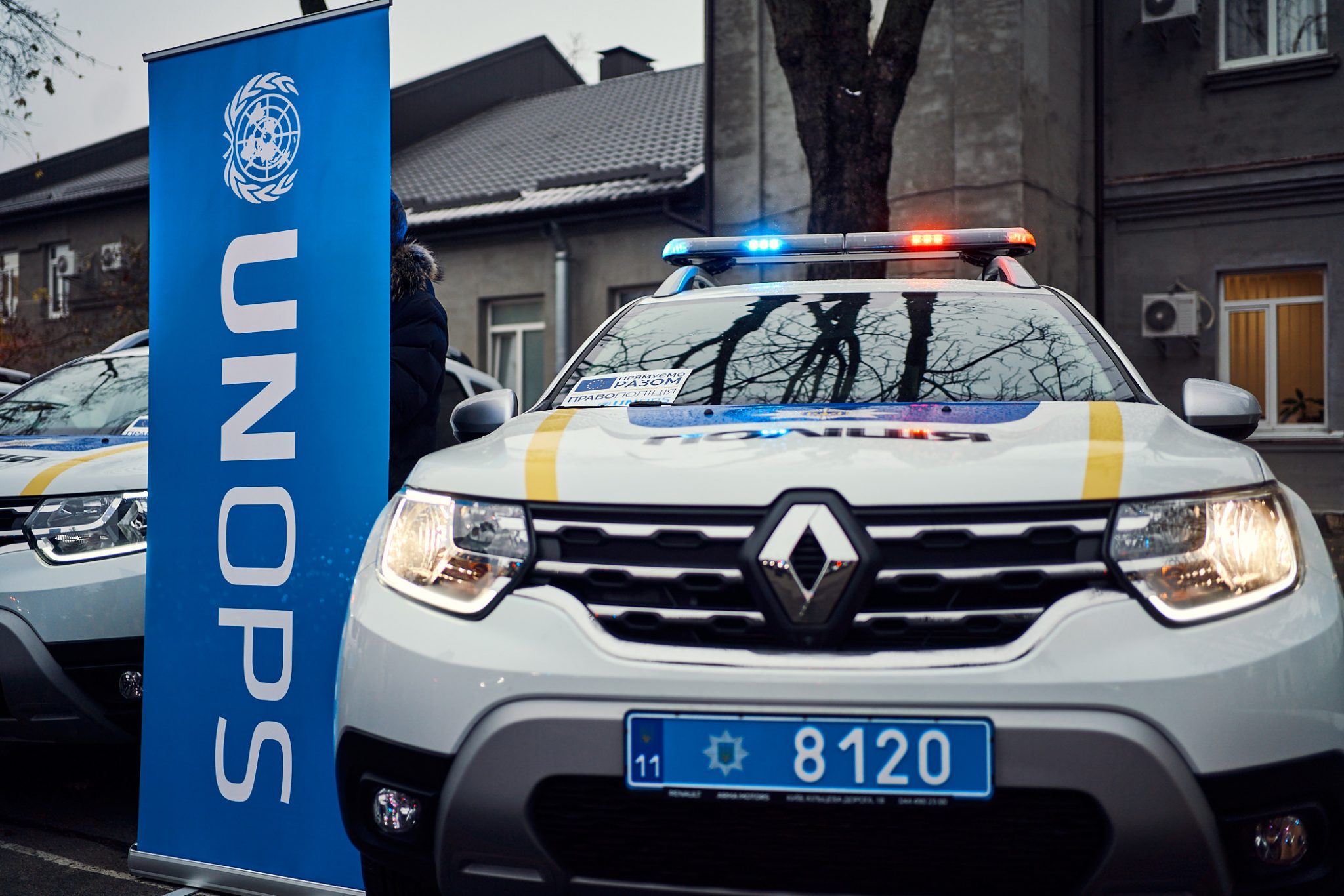 EU/UNOPS car donation for Ukrainian domestic violence mobile response ...