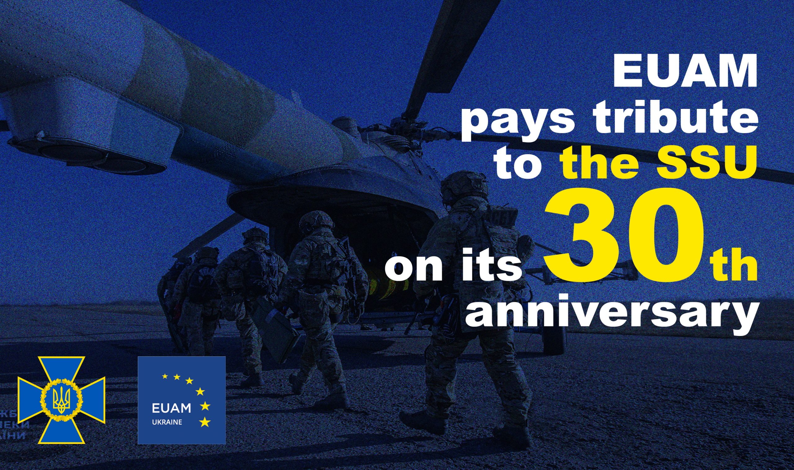The EU advisory mission pays tribute to the Security Service of Ukraine ...