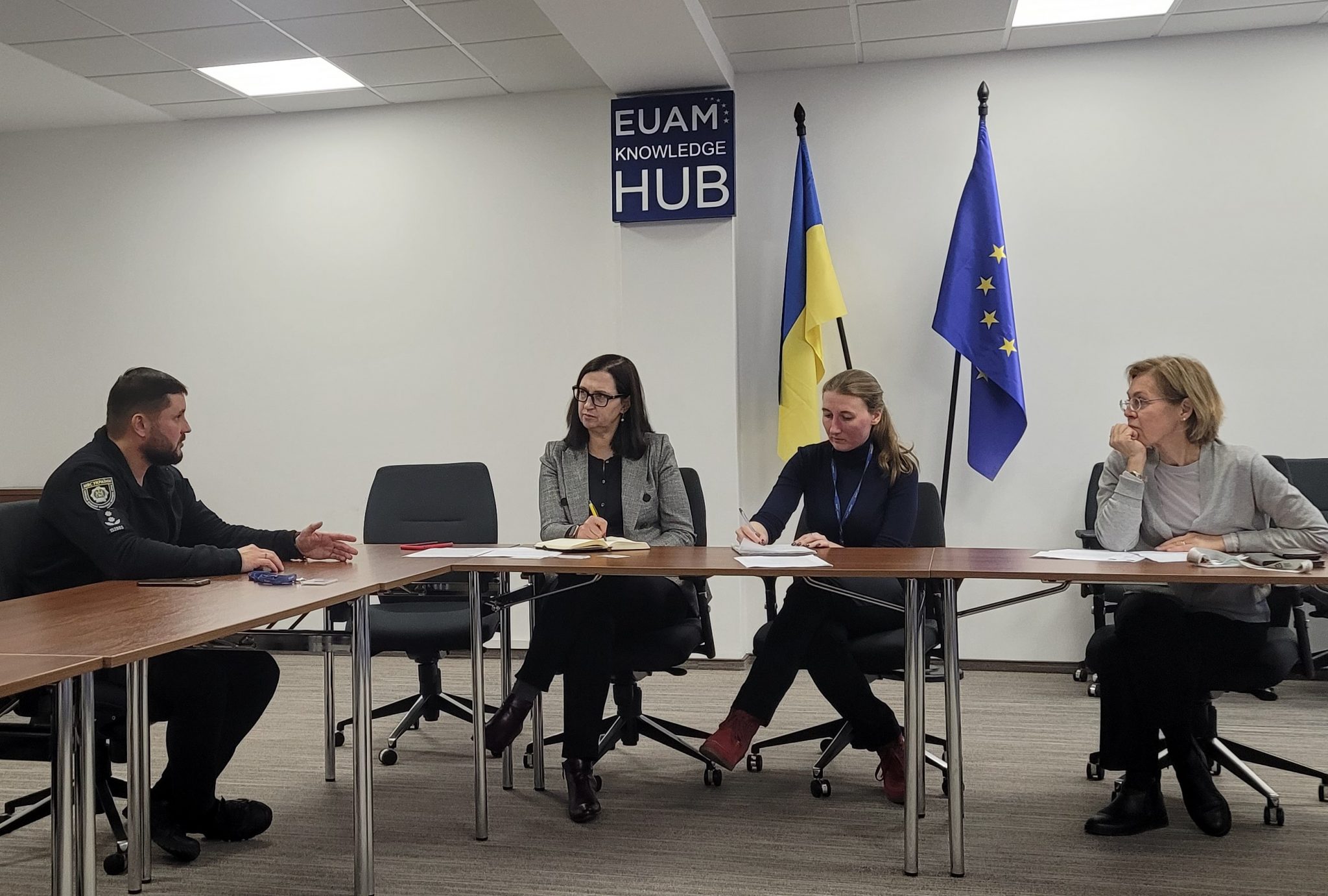 EUAM coordinated priorities in western Ukraine during the war period ...