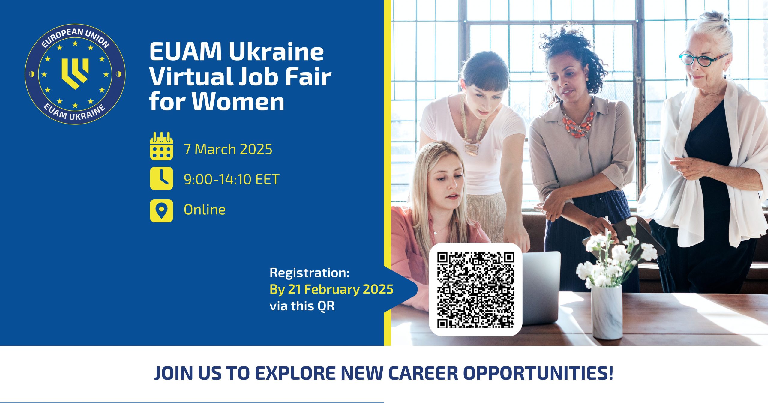 Unlock Your Potential: Join the EUAM Ukraine Virtual Job Fair for Women ...